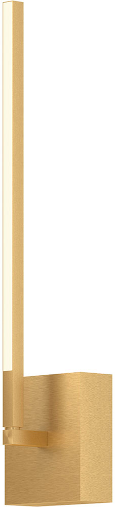 Kuzco WS25118-BG Pandora Contemporary Brushed Gold LED Wall Light Sconce - KUZ-WS25118-BG