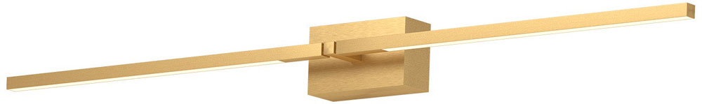 Kuzco WS25336-BG Pandora Contemporary Brushed Gold LED Lamp Sconce - KUZ-WS25336-BG