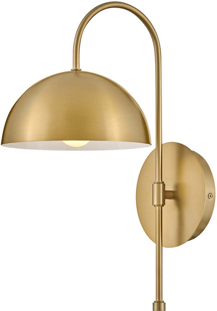 Lark 83300LCB Lou Contemporary Lacquered Brass LED Light Sconce - LRK ...