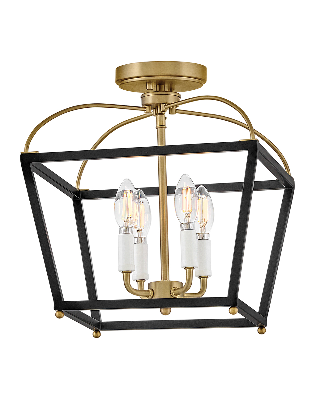 Lark 84273BK-LCB Tate Contemporary Black LED Overhead Lighting - LRK ...