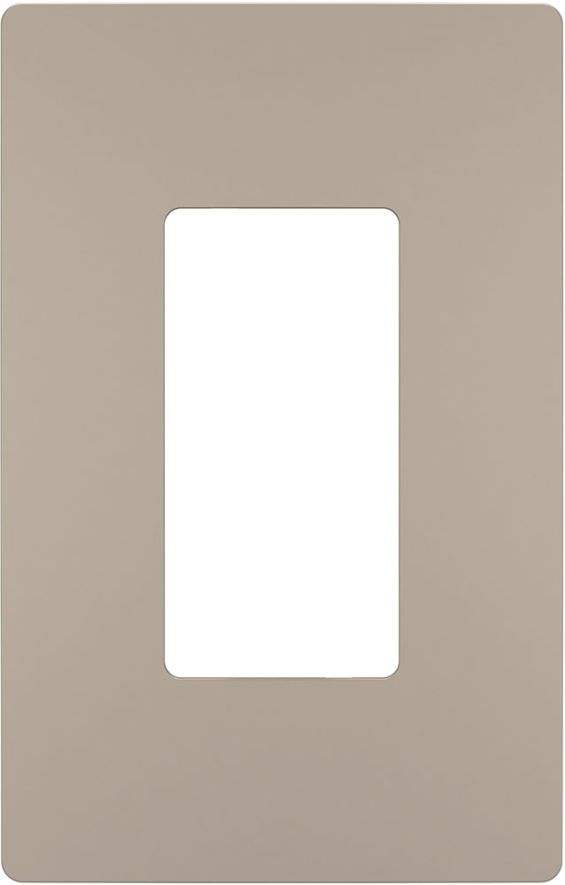 Legrand Radiant RWP26NICC6 Modern Nickel 1-Gang Screwless Wall Plate ...