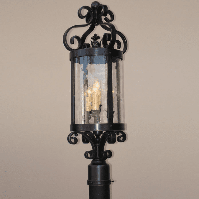 Lighting Innovations P10084 Exterior 18" Wide x 43.5" Tall Post Light ...