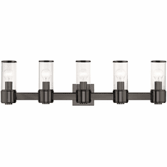 Livex 17143-91 Quincy Modern Brushed Nickel 3-Light Lighting For ...