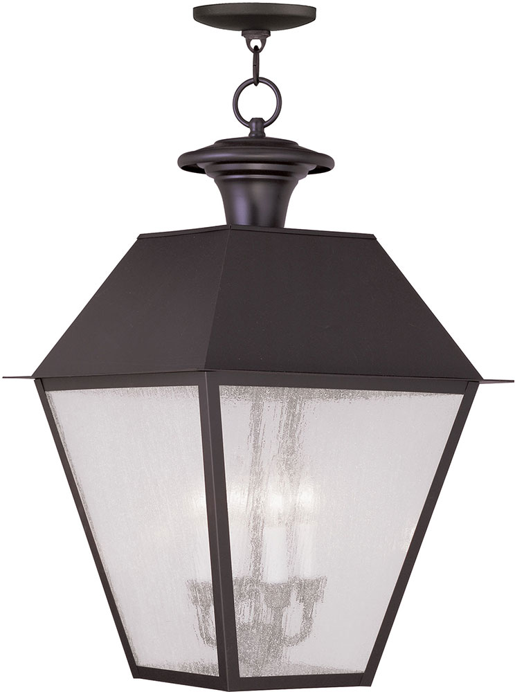Livex 2174-07 Mansfield Bronze Pendant Lamp - LVX-2174-07