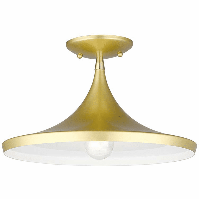 Livex 41189-33 Waldorf Contemporary Soft Gold with Polished Brass ...