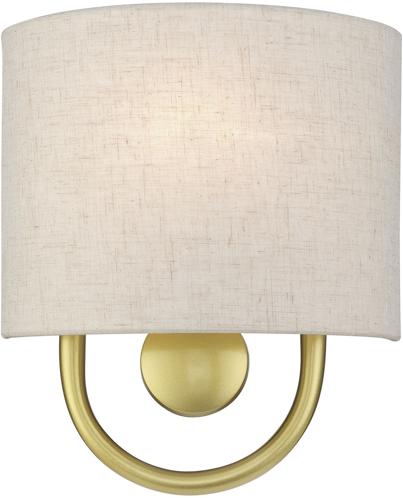 Livex 60271-33 Stratton Contemporary Soft Gold 9" Wall Lighting Fixture ...