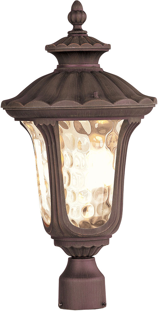 Livex 7659-58 Oxford Traditional Imperial Bronze Lamp Post Light - LVX ...