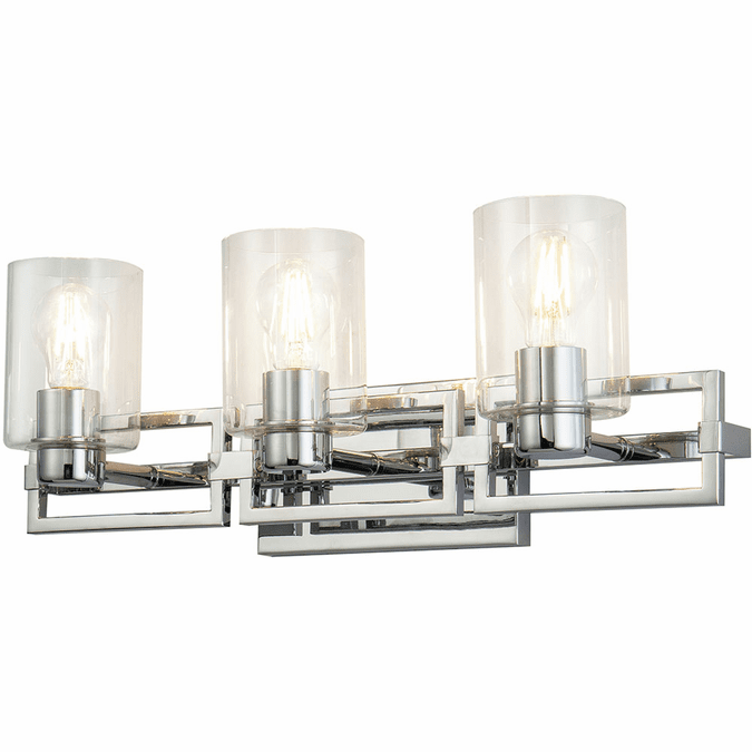 Lucas McKearn BB90117PC-3 Estes Contemporary Polished Chrome 3-Light ...