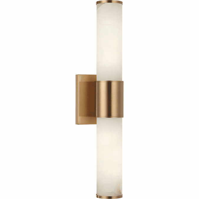Mateo S01412AG London Modern Aged Gold Brass LED Lamp Sconce - MTO-S01412AG