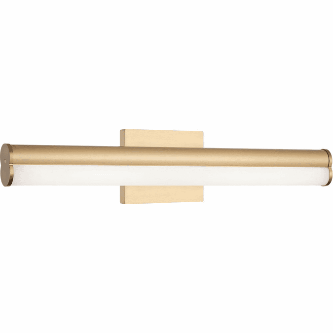 Mateo W36524AG Junction Modern Aged Gold Brass LED 24" Wall Sconce ...