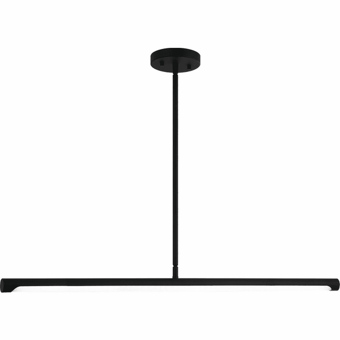 Matteo C31433MB Novelle Contemporary Matte Black LED 24" Island Light ...