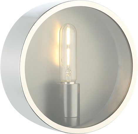 Matteo M15201CH Marco Modern Chrome 9" Sconce Lighting - MTO-M15201CH