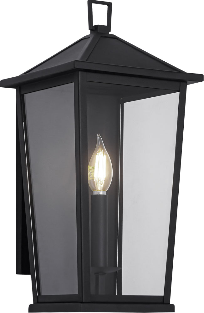 Matteo S11901MB Ingress Contemporary Matte Black Outdoor Wall Lighting ...