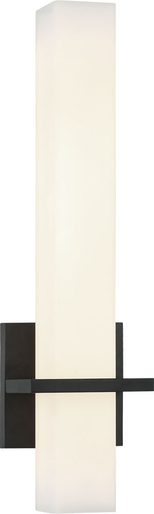 Matteo S15518MB Rindlen Contemporary Matte Black LED Wall Light Fixture ...