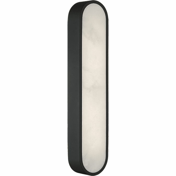 Matteo W05922MB Marblestone Modern Matte Black LED 22" Vanity Light ...