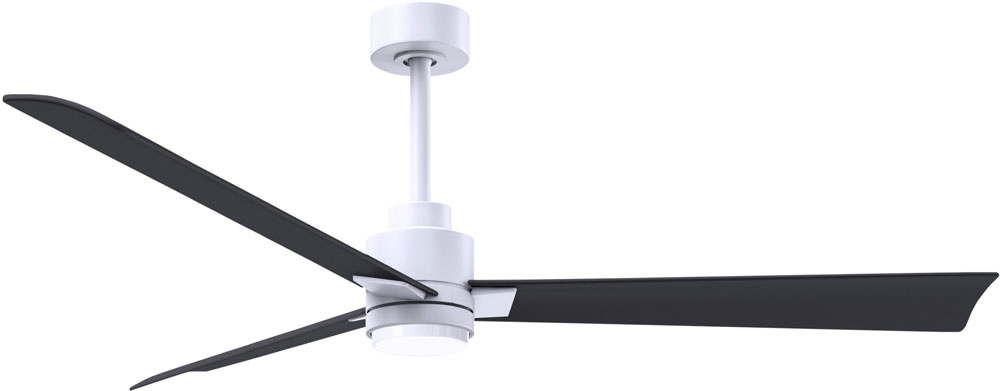 Matthews AKLK-MWH-BK Alessandra Contemporary Matte White / Matte Black ...