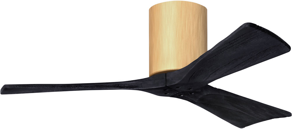 Matthews IR3H-LM-BK Irene Modern Matte Black Home Ceiling Fan - MAT ...