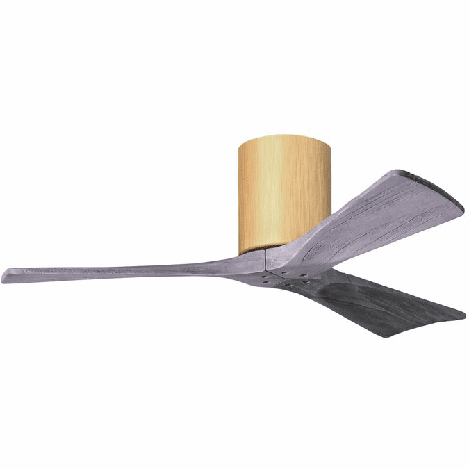 Matthews IR3H-LM-LM Irene Contemporary Light Maple Ceiling Fan - MAT ...