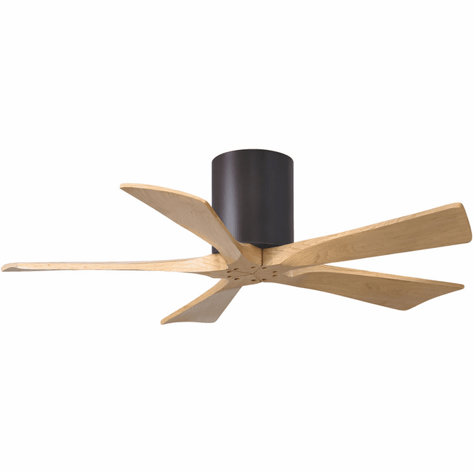 Matthews IR5H-TB-LM Irene Modern Light Maple Home Ceiling Fan - MAT ...