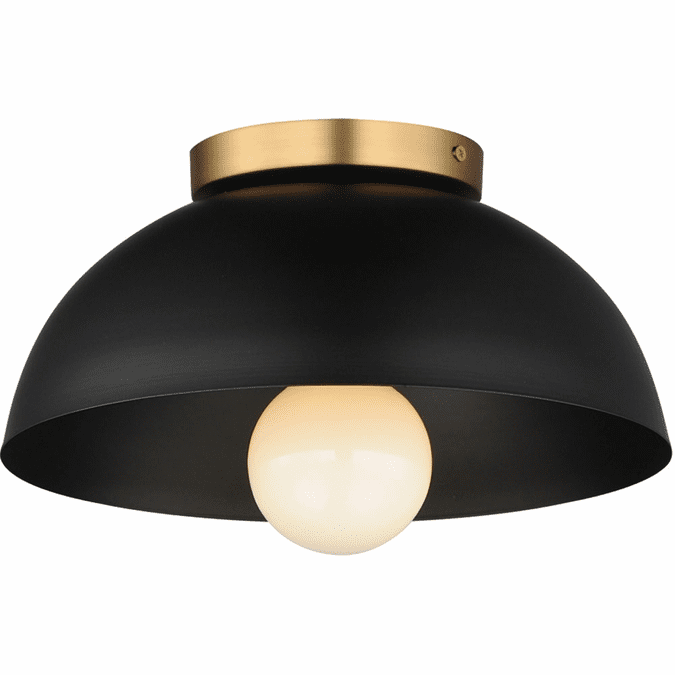 Maxim 10020BKNAB Thelonious Modern Black / Natural Aged Brass 11.5 ...