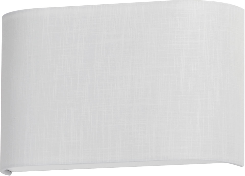 Maxim 10229WL Prime White Linen LED Wall Sconce Lighting - MAX-10229WL