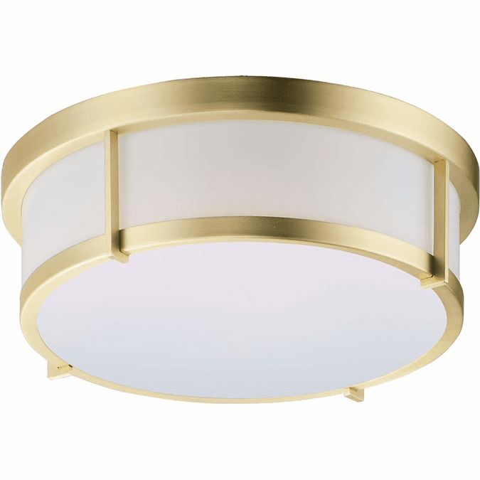 Maxim 10273WTSBR Rogue Satin Brass LED Ceiling Lighting Fixture - MAX ...