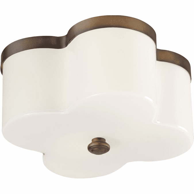 Maxim 12240WTANB Clover Contemporary Antique Bronze Ceiling Lighting ...