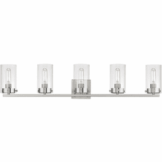 Maxim 12404CLSN Pinn Modern Satin Nickel 4-Light Bathroom Vanity Light ...