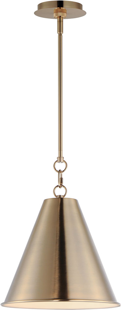 Maxim 15162HR Veritas Contemporary Heritage 12" Pendant Lamp - MAX-15162HR