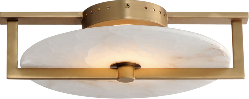Maxim 18200WANAB Quarry Modern Natural Aged Brass LED Ceiling Lighting ...