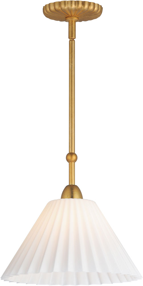 Maxim 18311SWGL Kismet Modern Gold Leaf Hanging Light Fixture - MAX ...