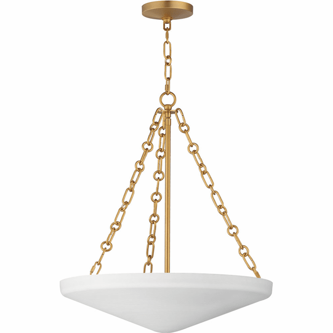 Maxim 22454WTNAB Artemis Modern Natural Aged Brass 19.75" Foyer Light ...