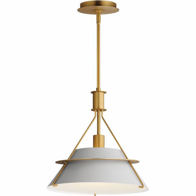 Maxim 25221LFGNAB Lucas Contemporary Natural Aged Brass Hanging Light ...