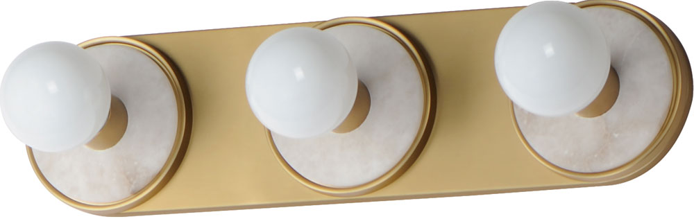 Maxim 26093WANAB Hollywood Contemporary Whit Alabaster / Natural Aged ...