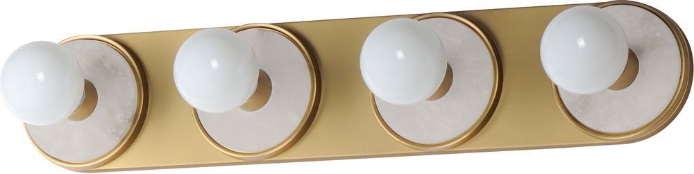 Maxim 26094WANAB Hollywood Contemporary Whit Alabaster / Natural Aged ...