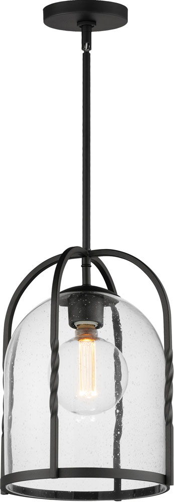 Maxim 30194CDBK Foundry Modern Black Outdoor Hanging Pendant Lighting ...