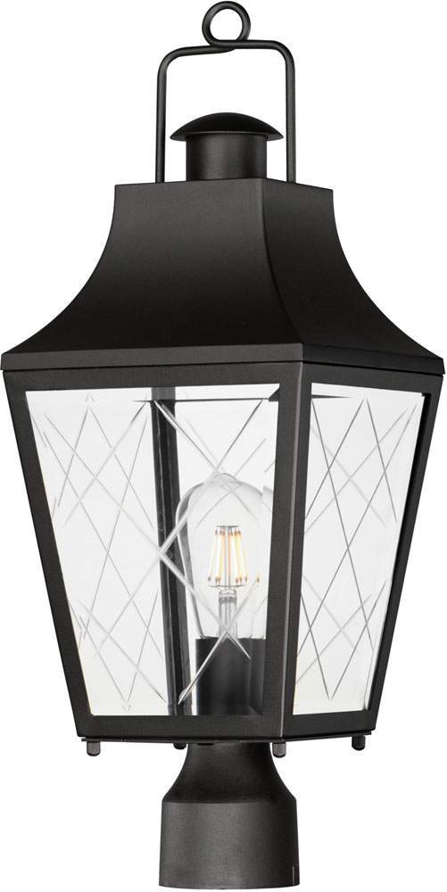 Maxim 30360CLBK Storybook Contemporary Black Exterior Post Light ...