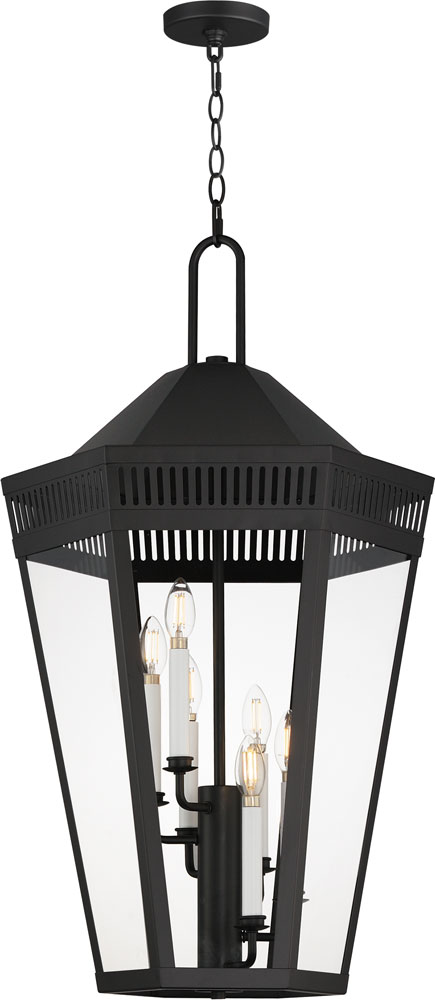 Maxim 30598CLBK Oxford Contemporary Black Outdoor Drop Ceiling Light ...