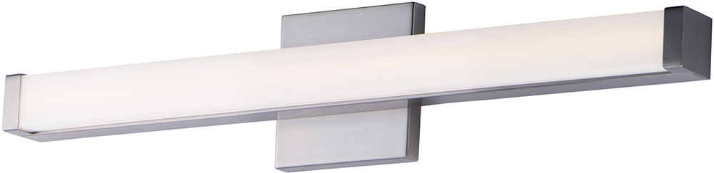 Maxim 52002SN Spec Vanity Modern Satin Nickel LED 24" Vanity Lighting ...