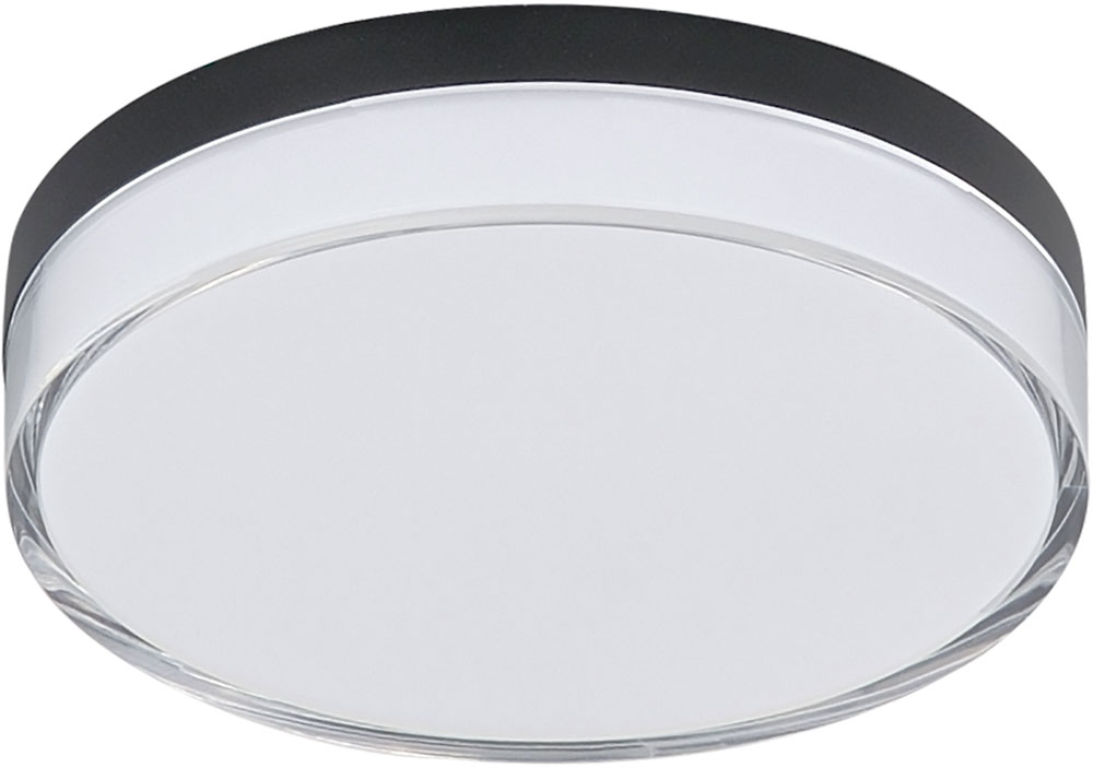 Maxim 59762CLFTBK Edge Modern Black LED 7" Ceiling Lighting - MAX ...