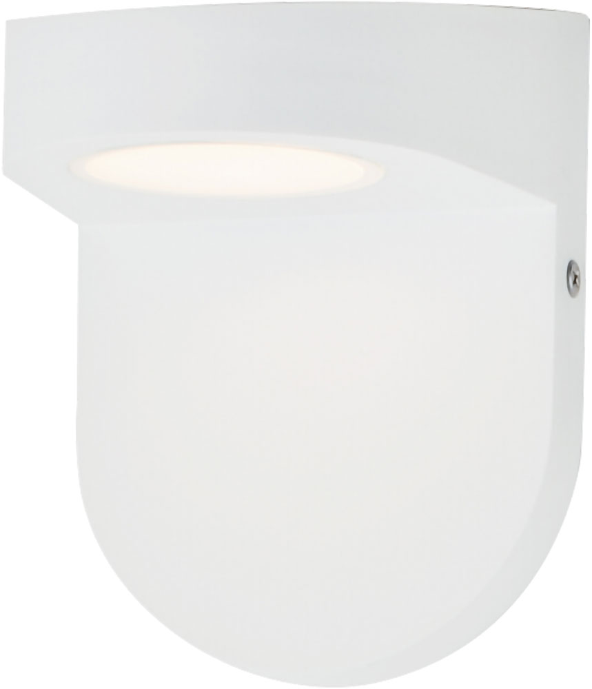 Maxim 86198WT Ledge Contemporary White LED Outdoor Wall Lighting Sconce ...