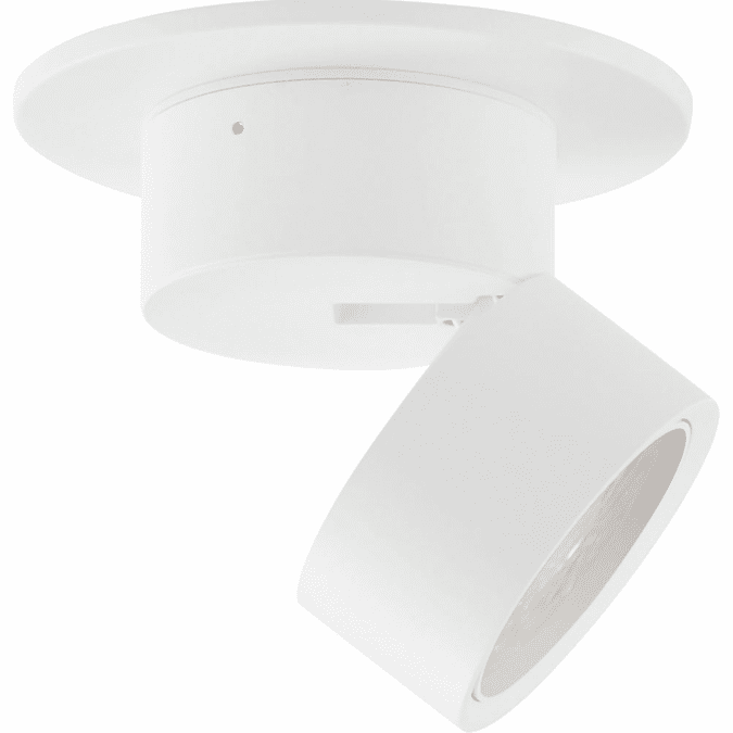 Maxim 86240WT Swinger Modern White LED Spotlight Ceiling Light Fixture ...