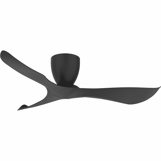 Maxim 88753BK Keanu Modern Black 56" Indoor / Outdoor Home Ceiling Fan ...