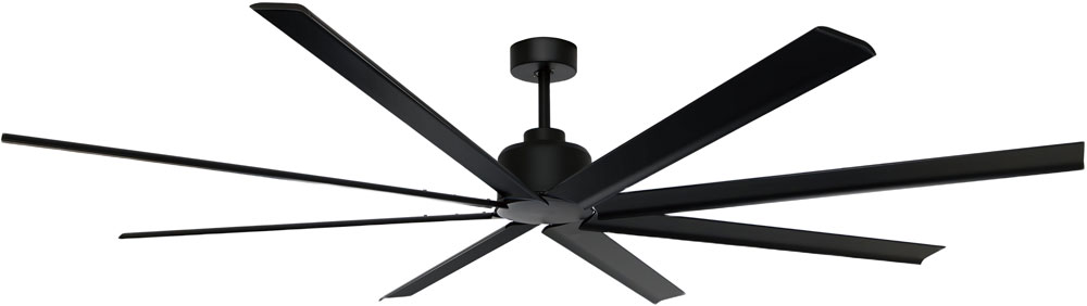 Maxim 88768BK Condor Modern Black 84" Indoor / Outdoor Ceiling Fan ...