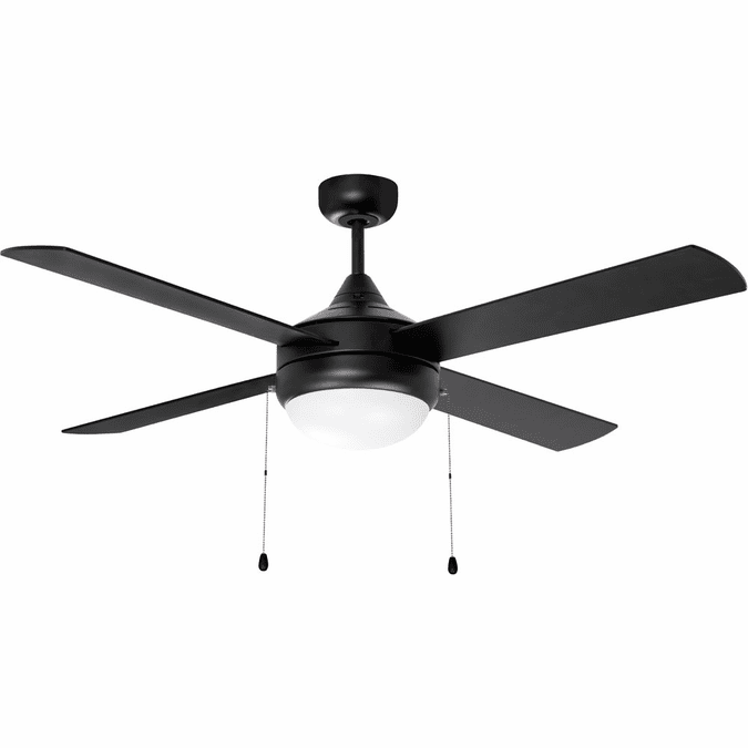 Maxim 88794BK Quattro Modern Black LED 52" Home Ceiling Fan - MAX-88794BK
