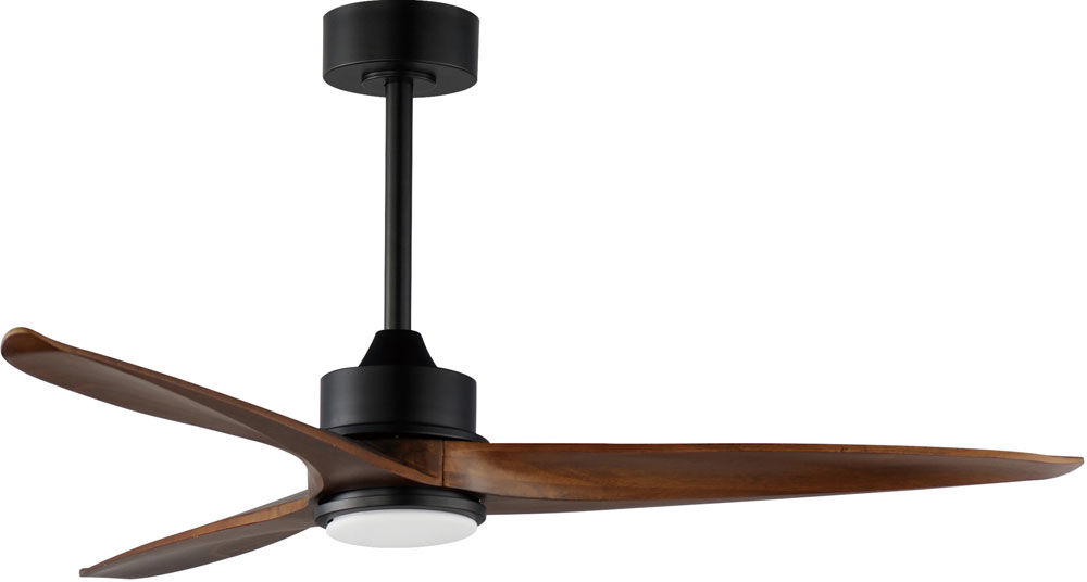 Maxim 88831BK Woodwind Contemporary Black LED 52" Home Ceiling Fan ...
