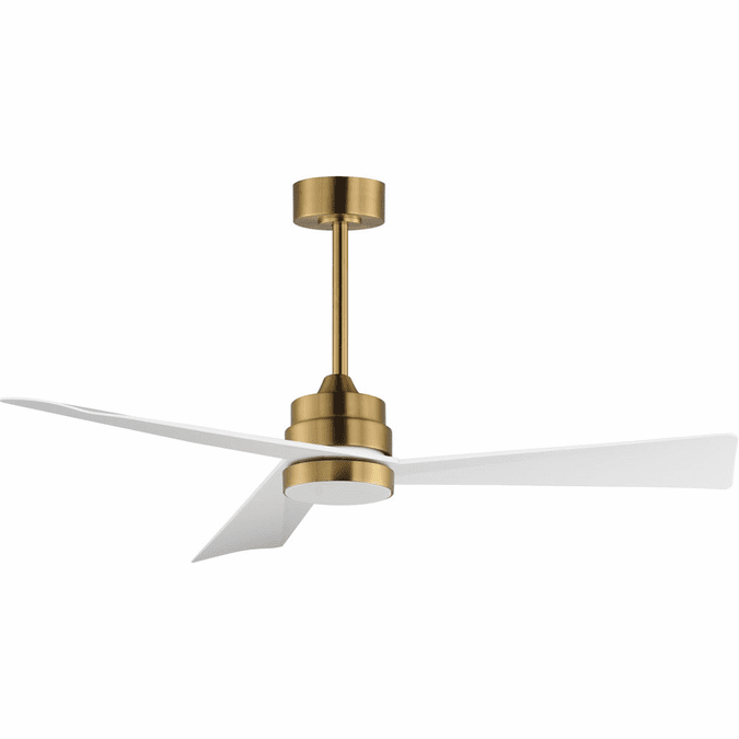 Maxim 88837WTNAB Vortex Modern Natural Aged Brass LED 52" Home Ceiling ...
