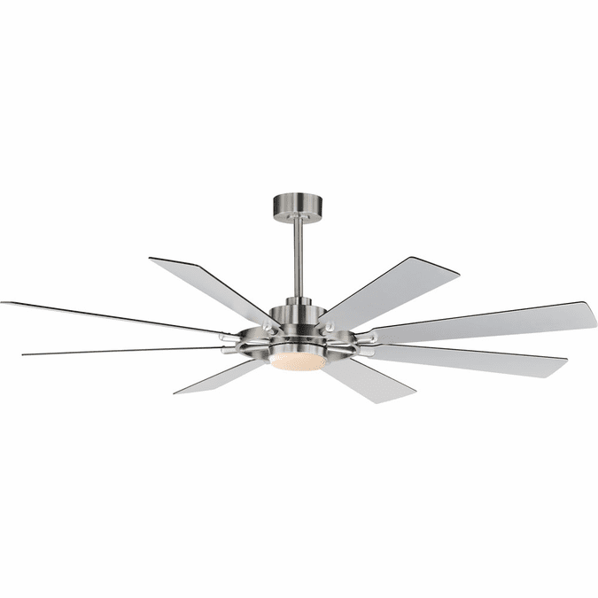 Maxim 88878WTSN Helm Modern Satin Nickel LED 72" Home Ceiling Fan - MAX ...