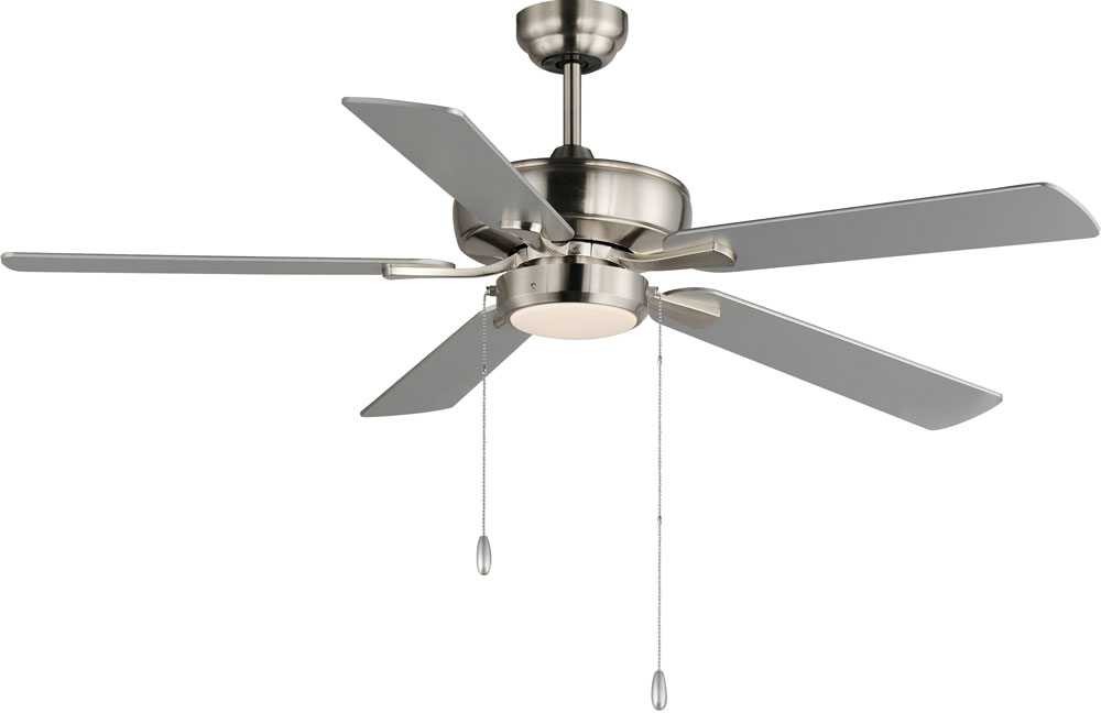 Maxim 88937SN Super-Max Satin Nickel LED Home Ceiling Fan - MAX-88937SN