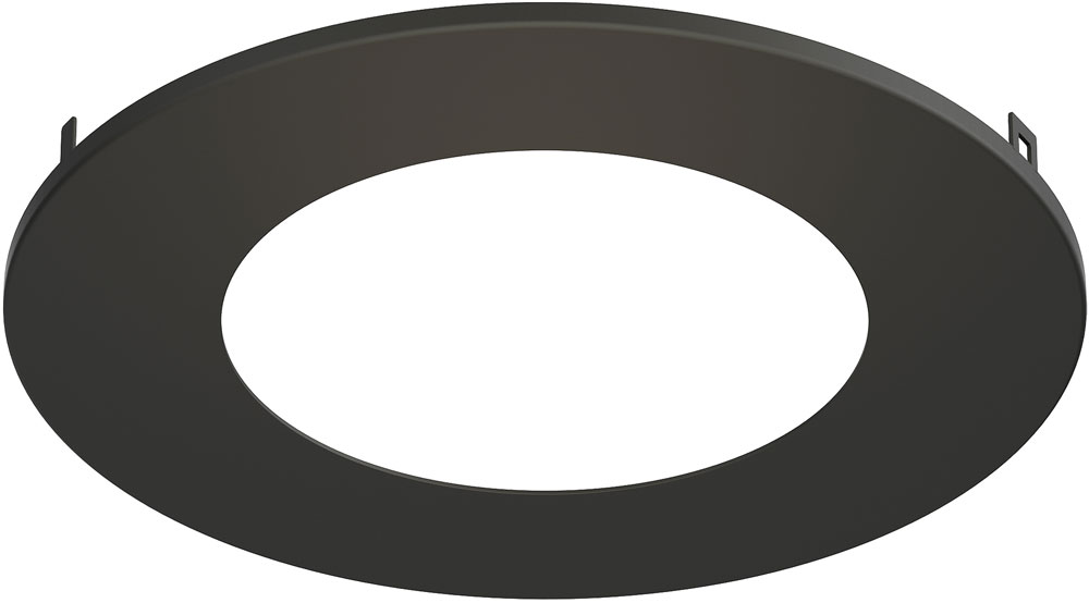 Maxim TRM67704BK Slim Modern Black Recessed Ceiling Light - MAX-TRM67704BK